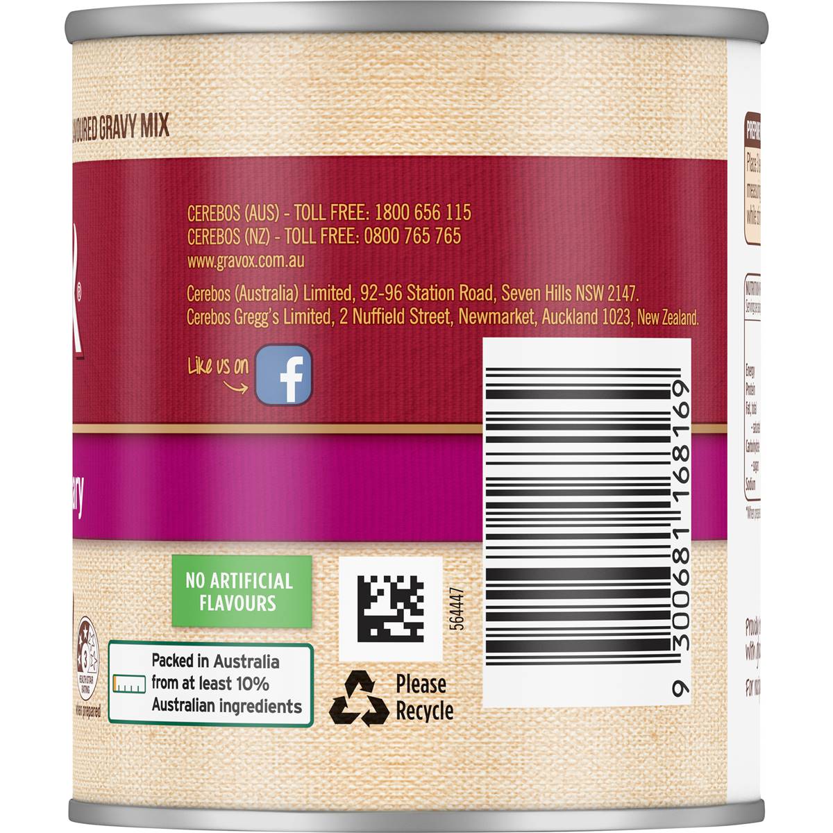 Gravox Lamb & Rosemary Gravy Mix Tin 120g | Woolworths