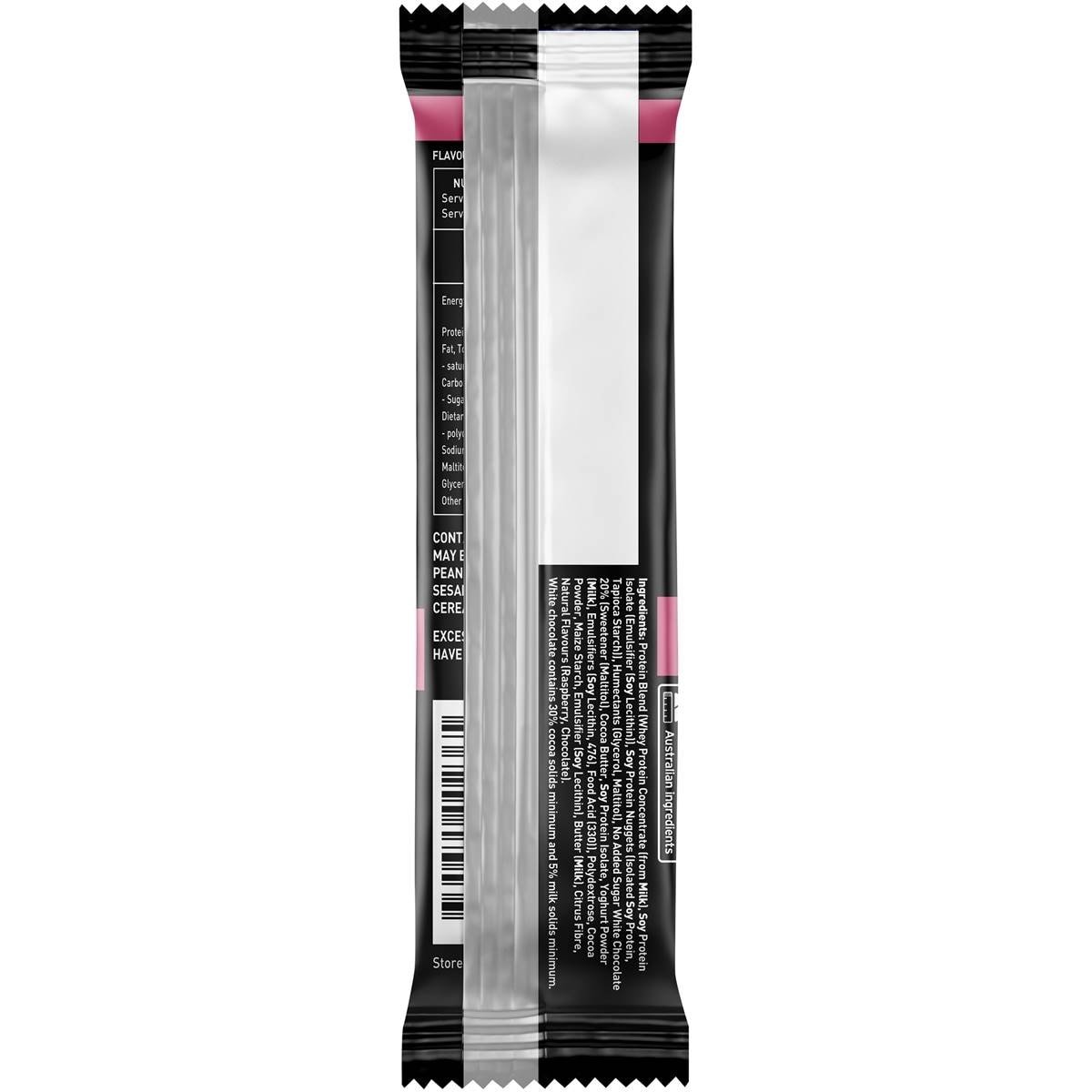 Bar Counter White Chocolate Raspberry High Protein Bar 40g | Woolworths