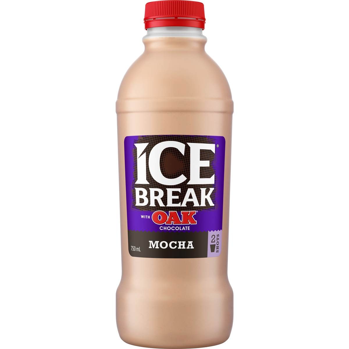 Ice Break Mocha - Oak Iced Coffee Flavoured Milk 750ml | Woolworths