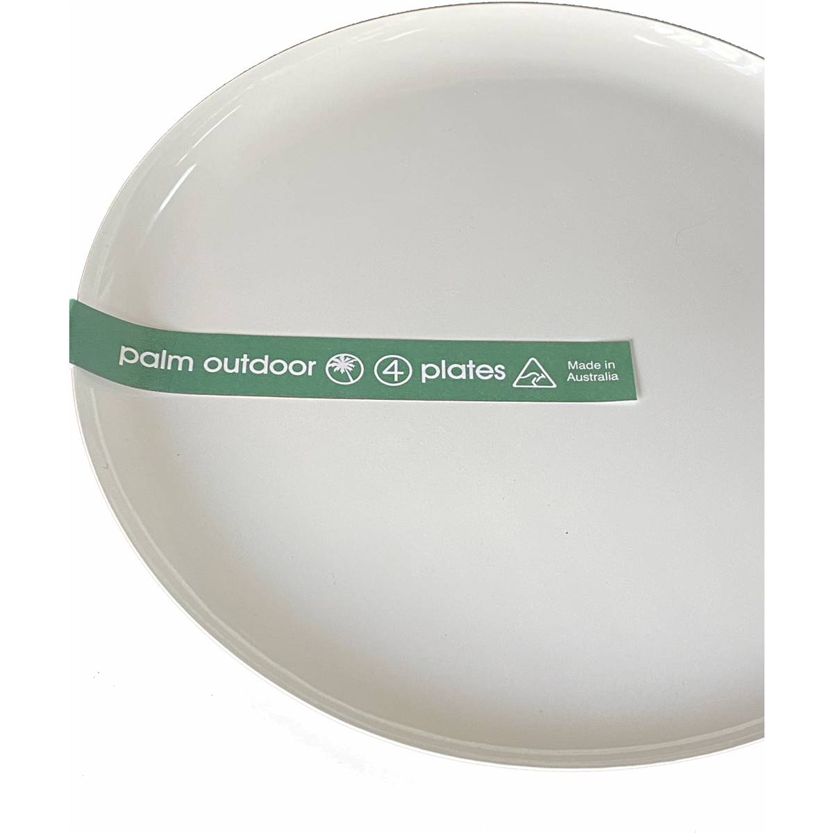 Palm Outdoor Australia Plate 24cm 4 Pack | Woolworths