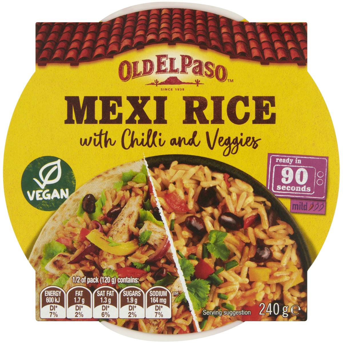 Old El Paso Mexi Rice With Chilli & Vegetables 240g | Woolworths