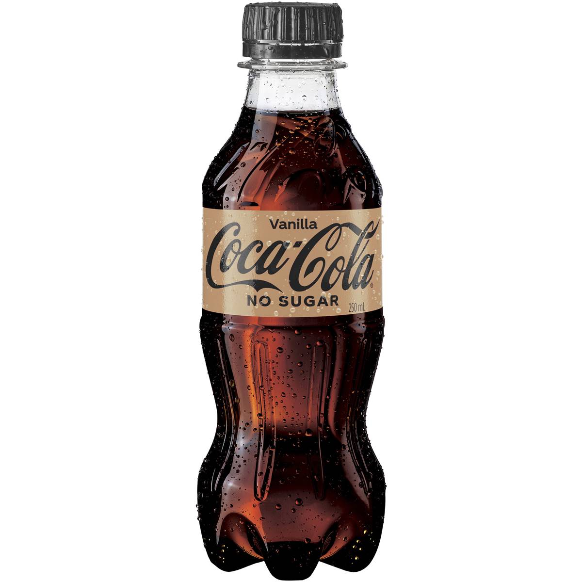 Coca-cola Vanilla No Sugar Bottles 250ml X 16 Pack | Woolworths