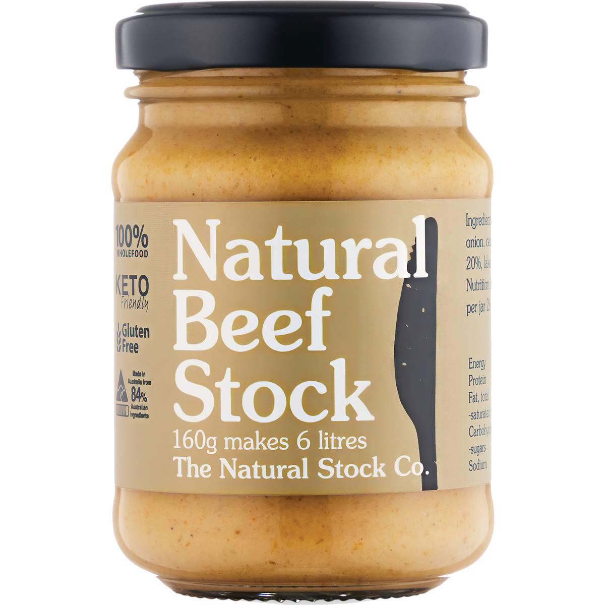 Natural Stock Co Beef Stock 160g | Woolworths