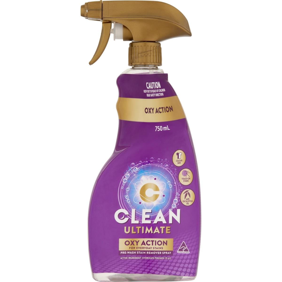 Clean Ultimate Oxy Action Stain Remover 750ml | Woolworths