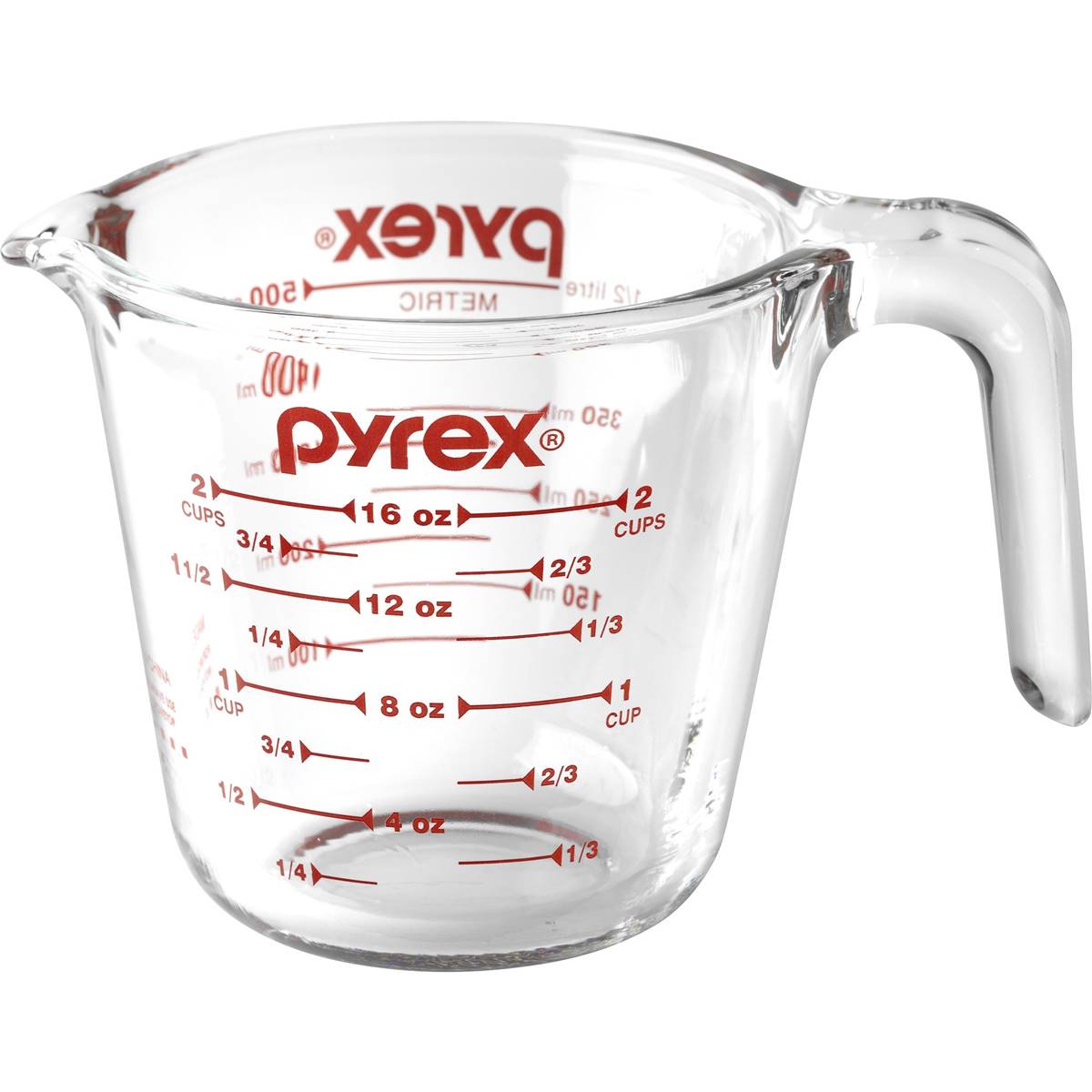 Pyrex Measuring Jug 500ml Each | Woolworths