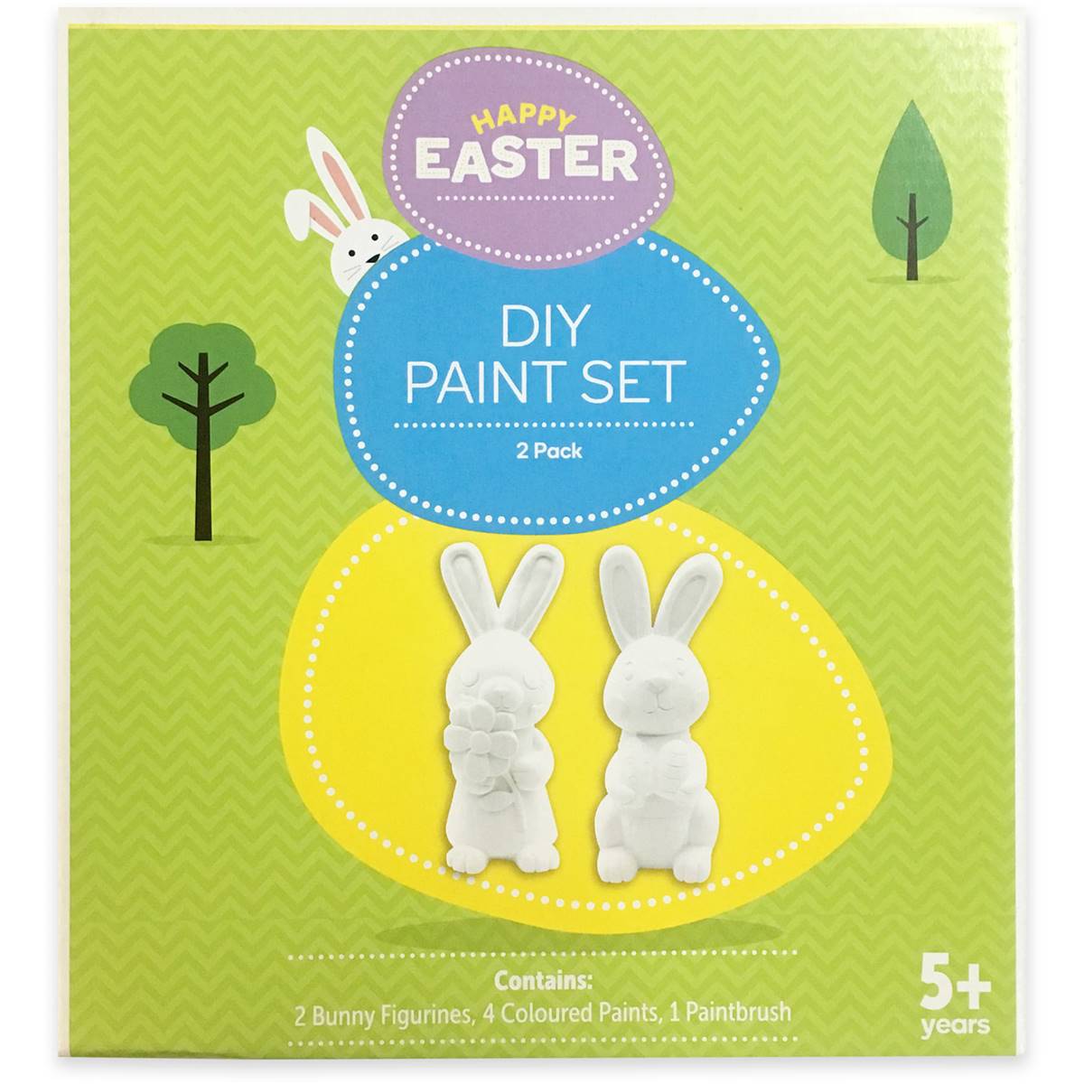 Easter Diy Paint Set 2 Pack | Woolworths