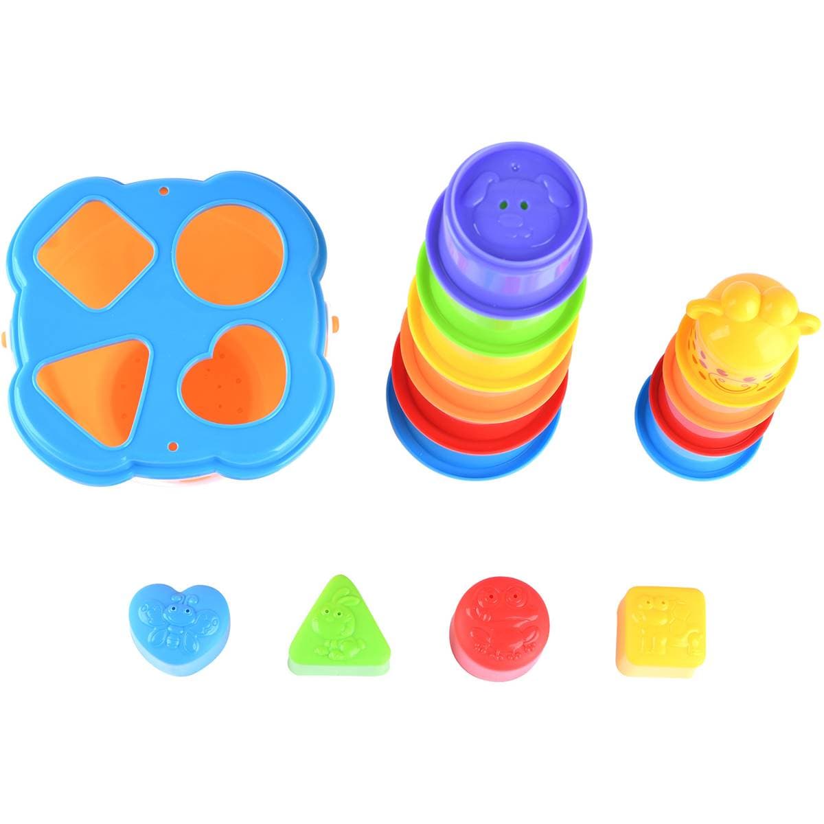 Playgo Sort & Stack Giraffe Tower Each | Woolworths