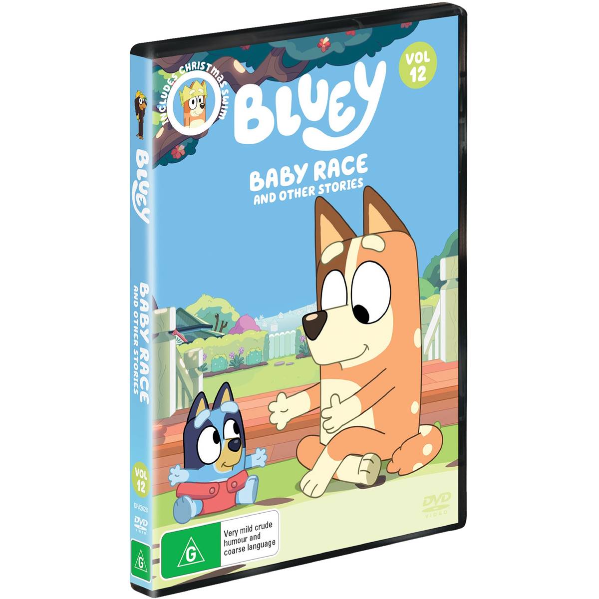 Bluey: Baby Race And Other Stories (vol 12) - Dvd Each | Woolworths