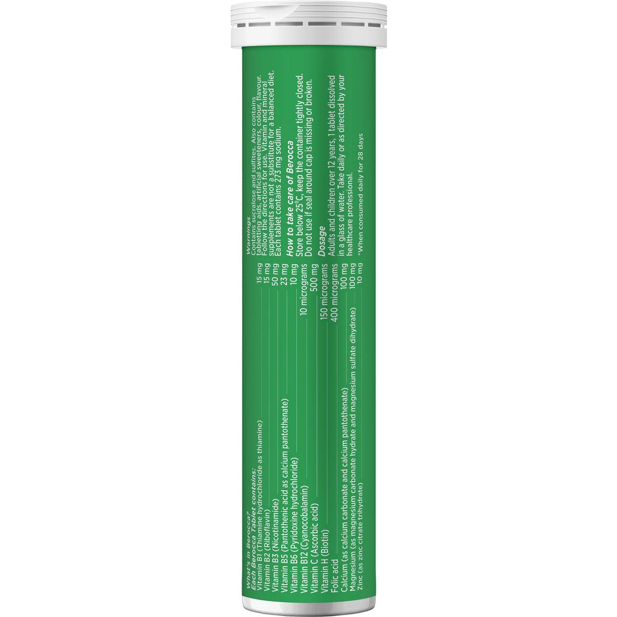 Berocca Vitamin B & C Orange Flavour Energy 15 Pack | Woolworths