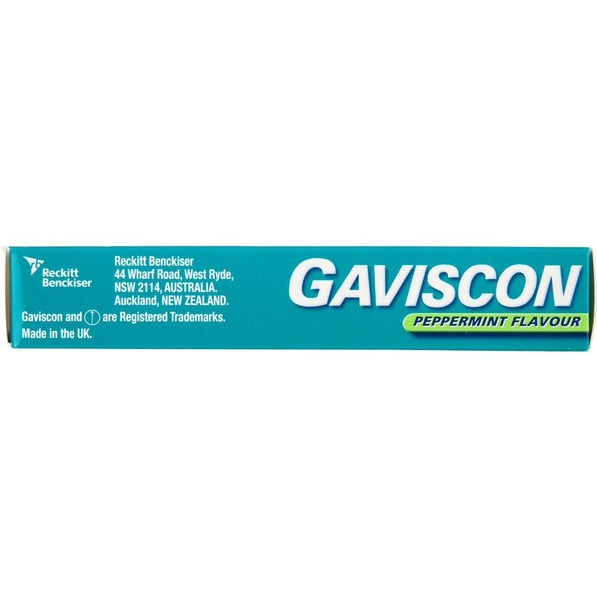 Gaviscon Peppermint Flavour Chewable Tablets 24 Pack | Woolworths