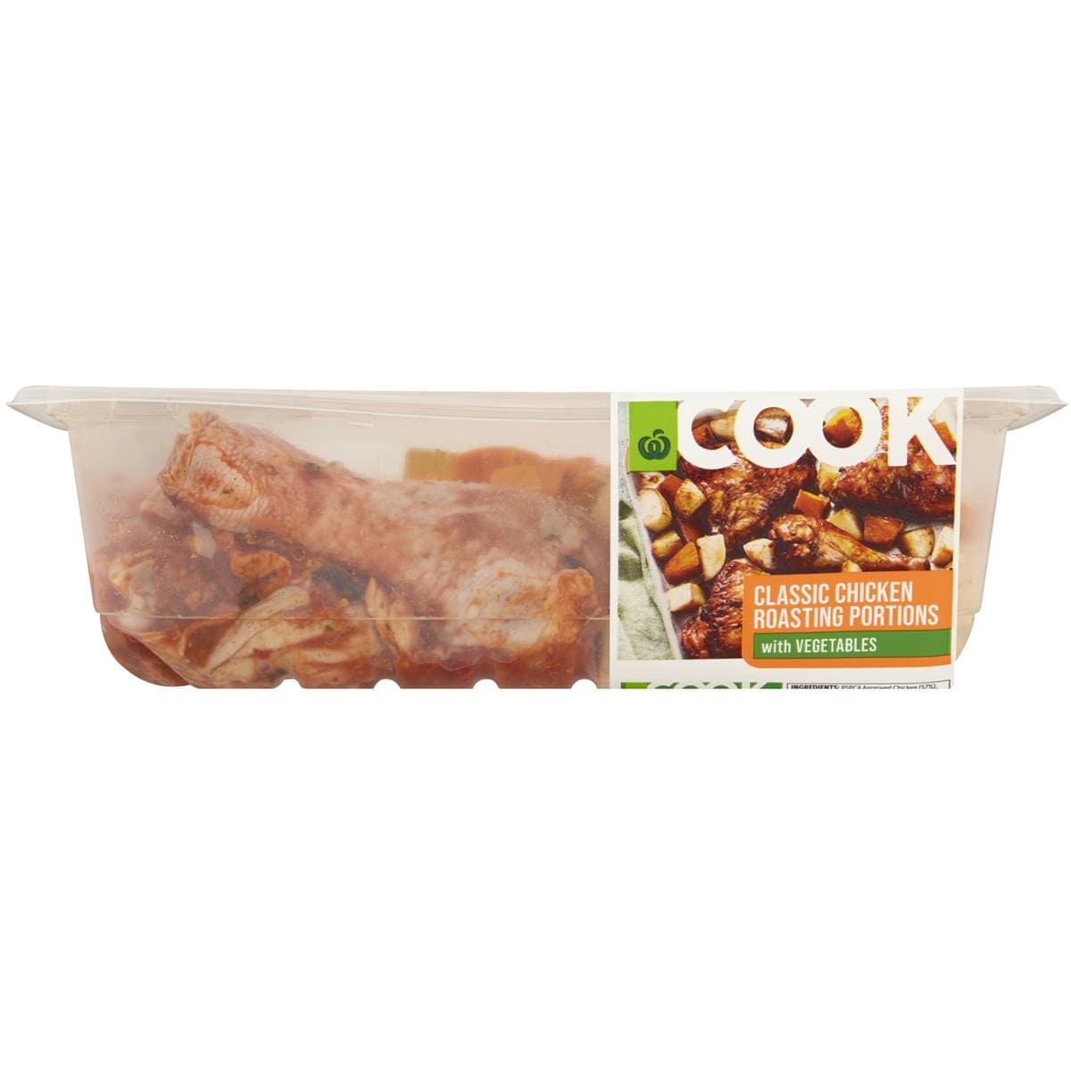 Woolworths Classic Chicken Roasting Portions With Vegetables 2kg ...