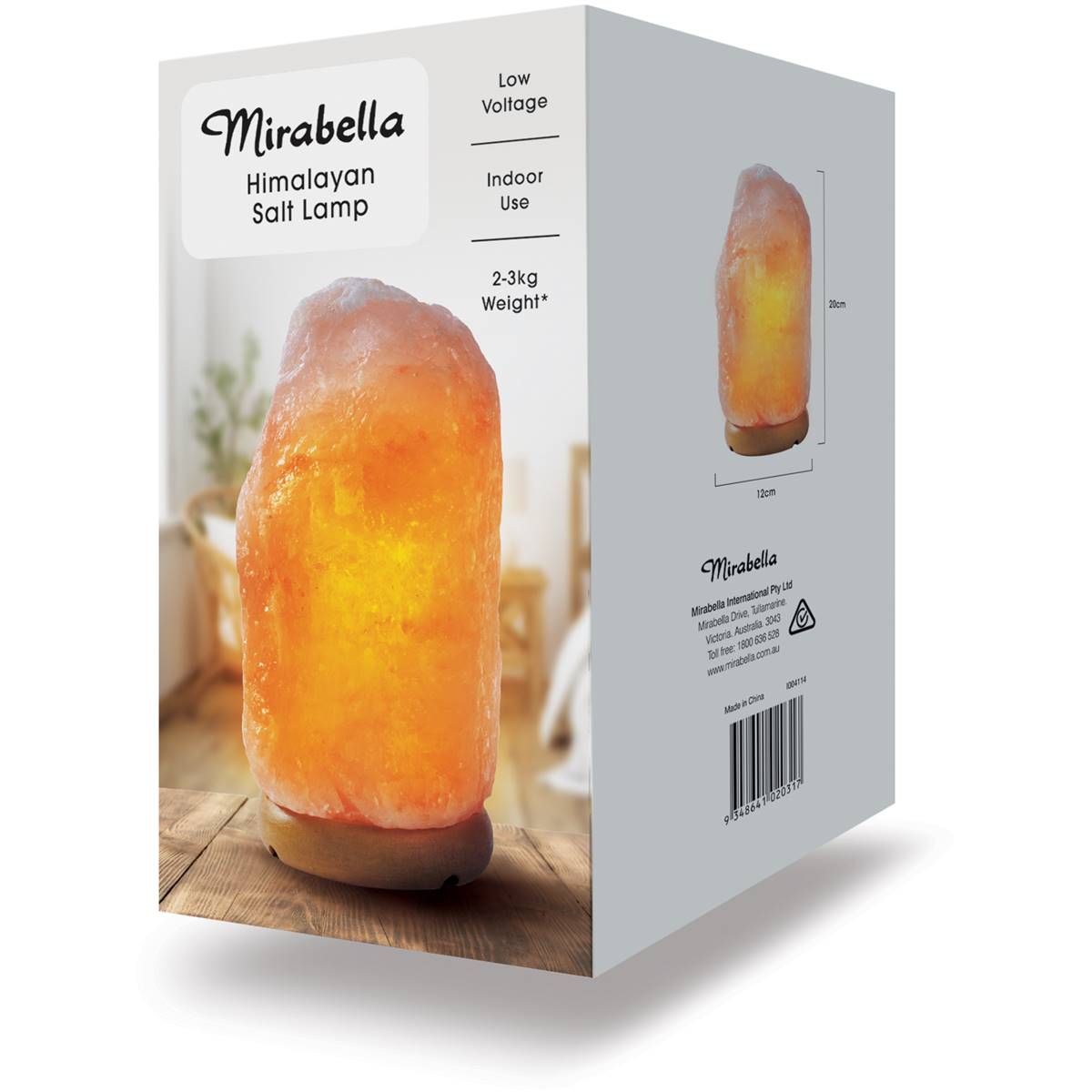 Mirabella Himalayan Salt Table Lamp Each | Woolworths Mirabella Himalayan Salt Table Lamp Each | Woolworths