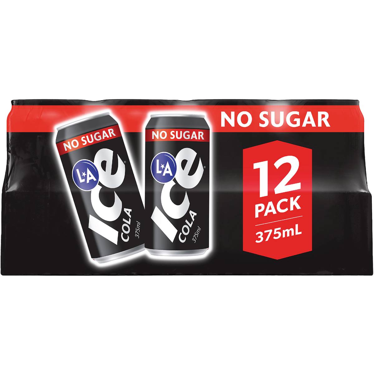 La Ice No Sugar Cola Cans 12 X 375ml | Woolworths