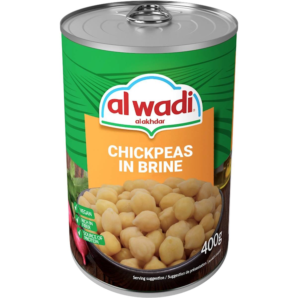 Al Wadi Chickpeas In Brine 400g | Woolworths