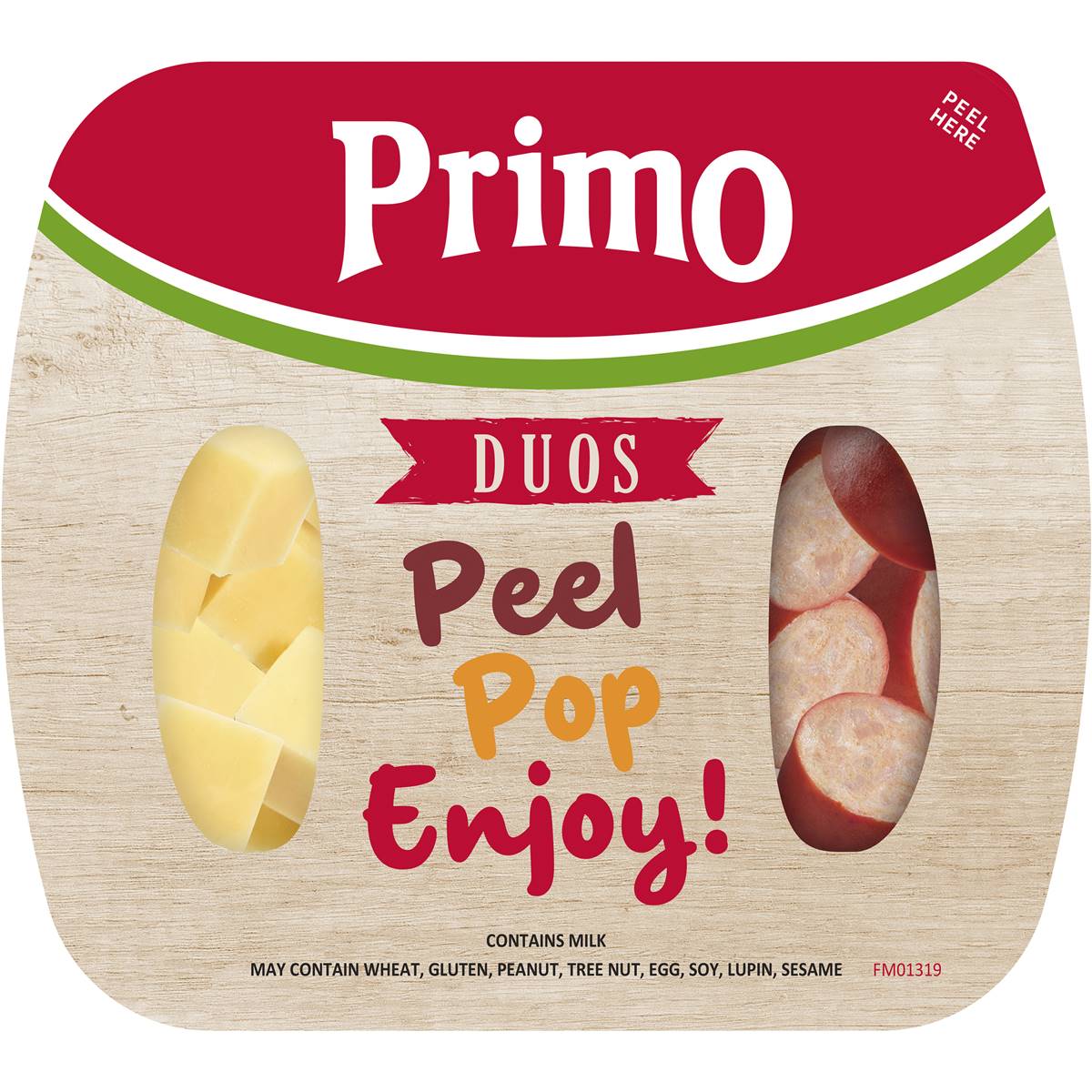 Primo Duos Cabanossi Bites & Cheddar Cheese 3 Pack | Woolworths