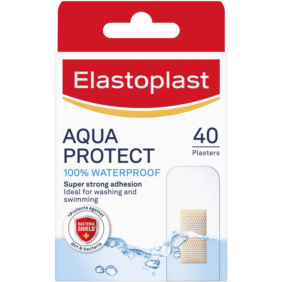 Elastoplast Aqua Protect Waterproof Plasters For Wound Protection 40 ...