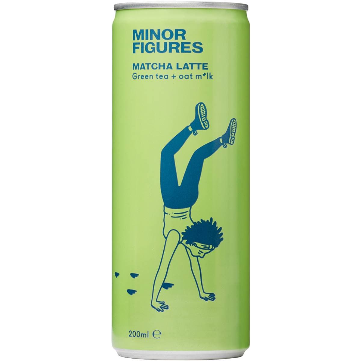 Minor Figures Matcha Latte Green Tea & Oat Milk Can 200ml | Woolworths