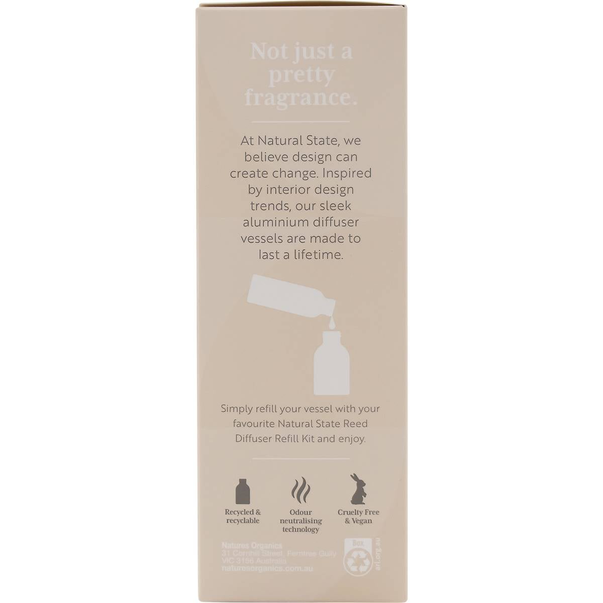 Natural State Frangipani & Coconut Reusable Reed Diffuser 50ml | Woolworths