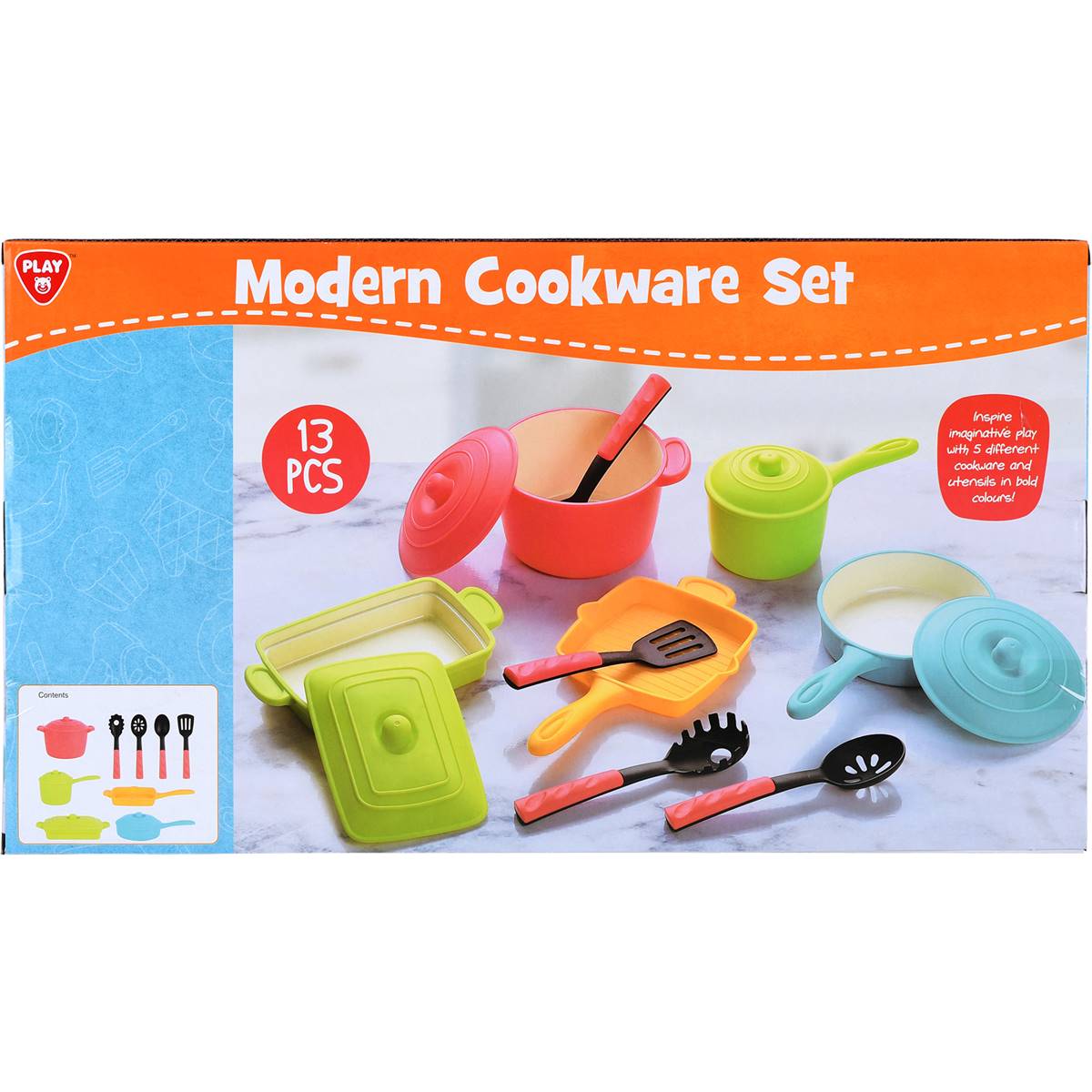 Play Modern Cookware Set Each | Woolworths