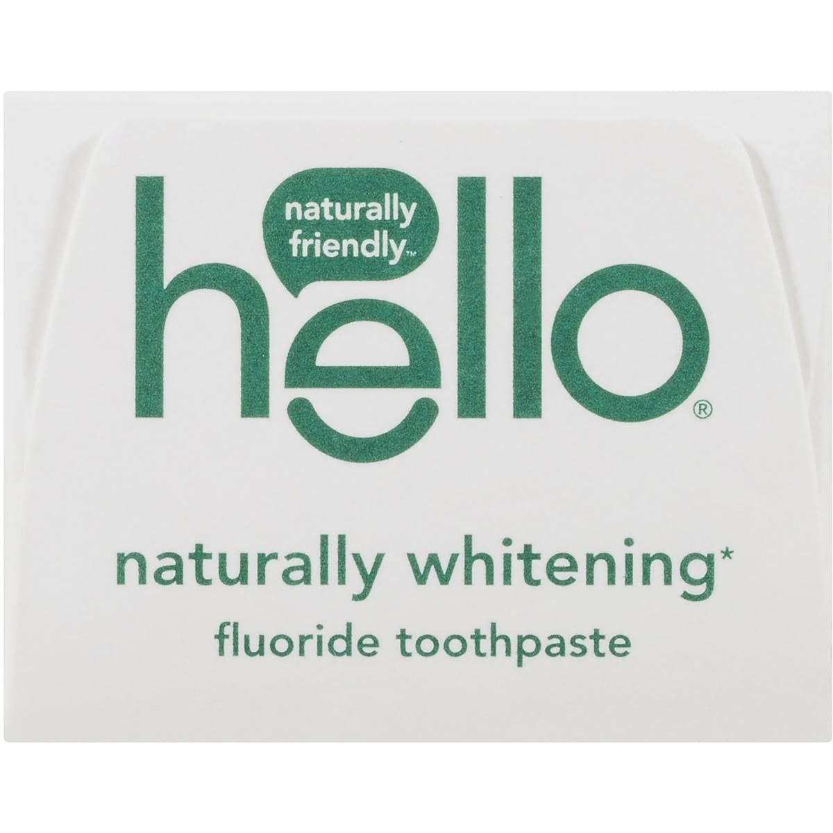 Hello Whitening Toothpaste Natural Mint & Tea Tree 110g | Woolworths