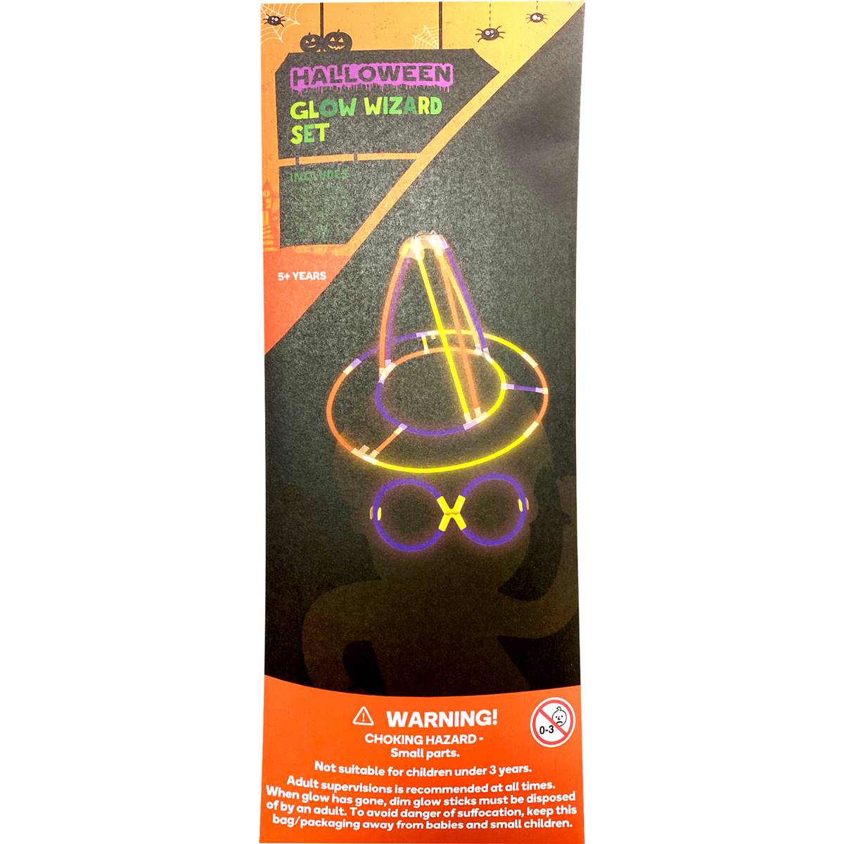 Halloween Glow Wizard Set Each | Woolworths