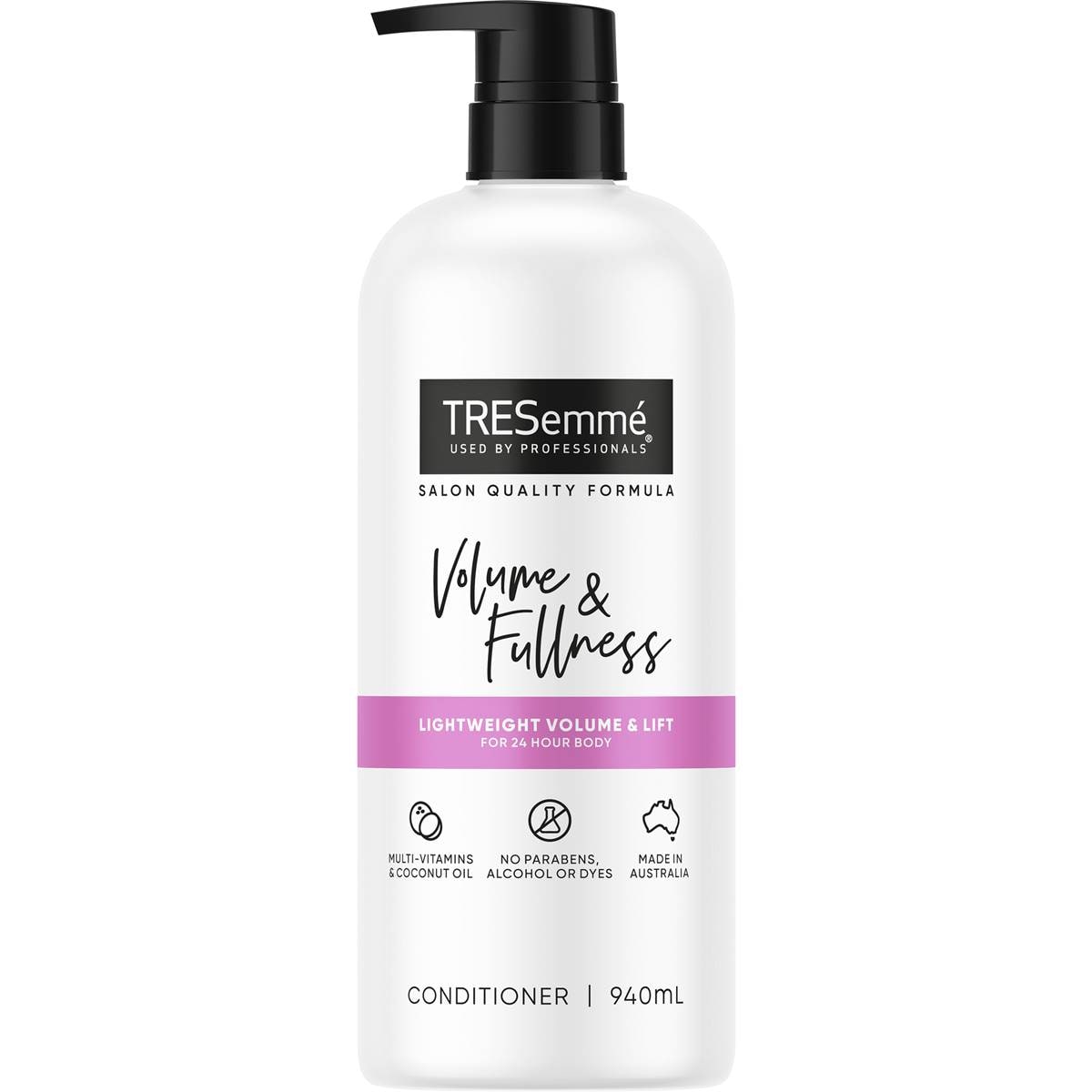 Tresemme Conditioner Volume & Fullness 940 Ml | Woolworths