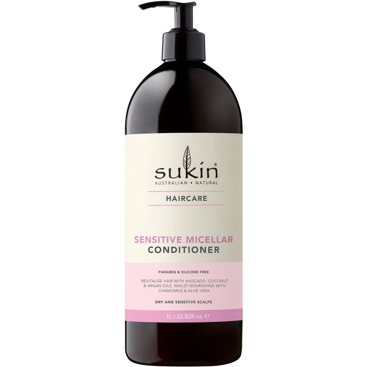 Sukin Sensitive Micellar Sensitive Conditioner 1l | Woolworths