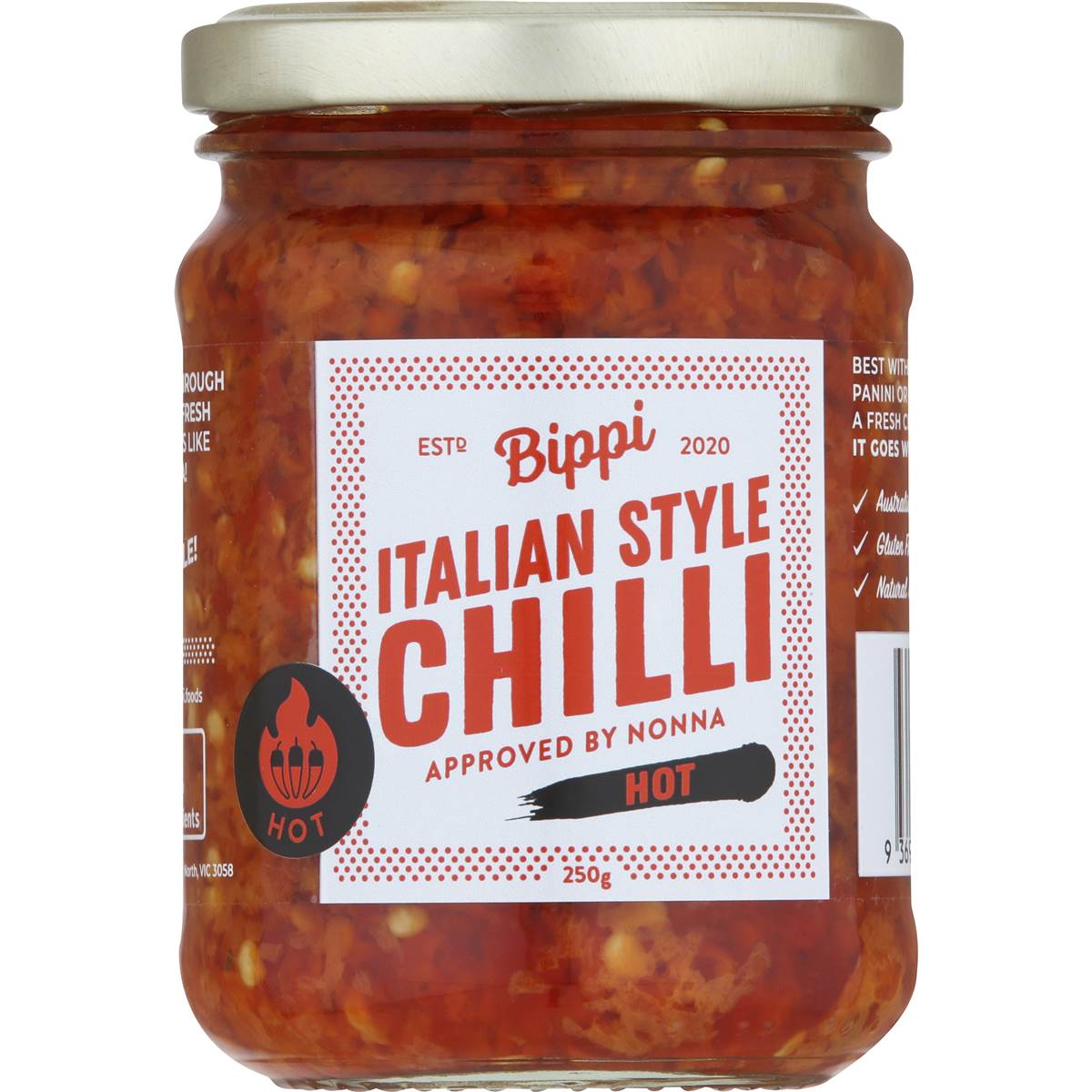 Bippi Italian Style Hot Chilli 250g | Woolworths