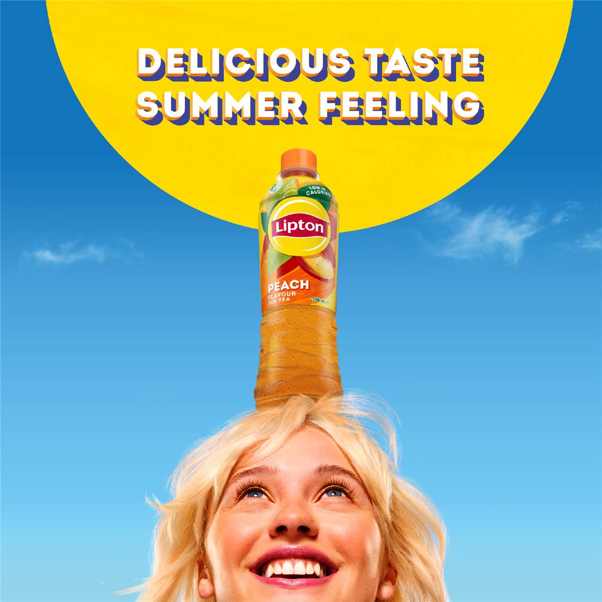 Lipton Ice Tea Peach Tea Iced Tea Bottle Ice Tea 500ml | Woolworths