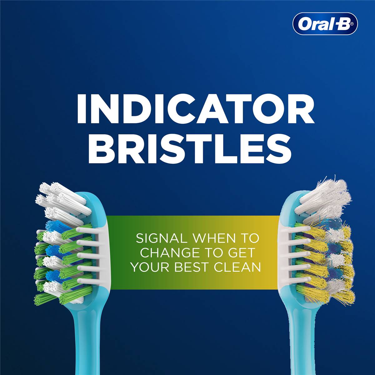 Oral B Cross Action Indicator Bristles Toothbrush Soft 2 Pack | Woolworths