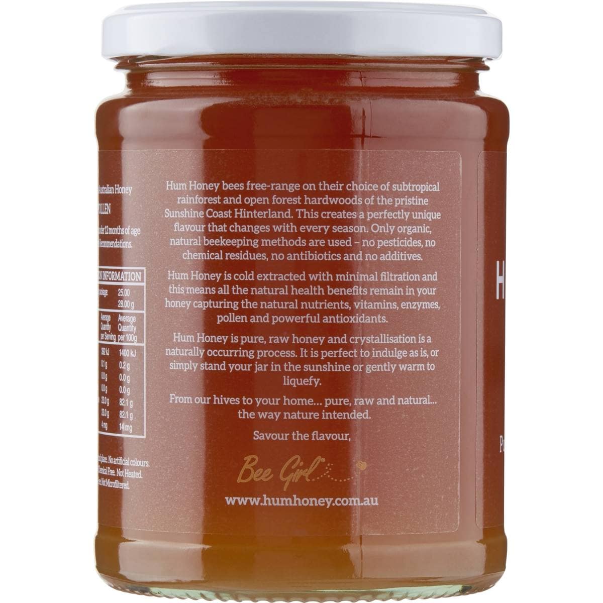 Hum Honey Pure Raw Honey 700g | Woolworths