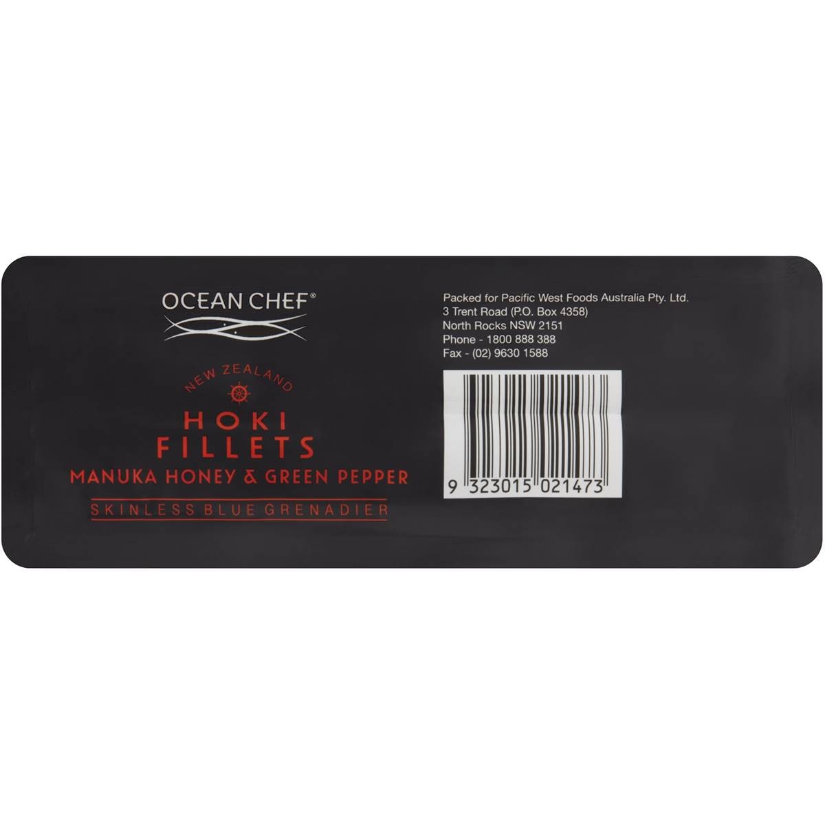 Ocean Chef Hoki Fillets Manuka Honey & Green Pepper 600g | Woolworths