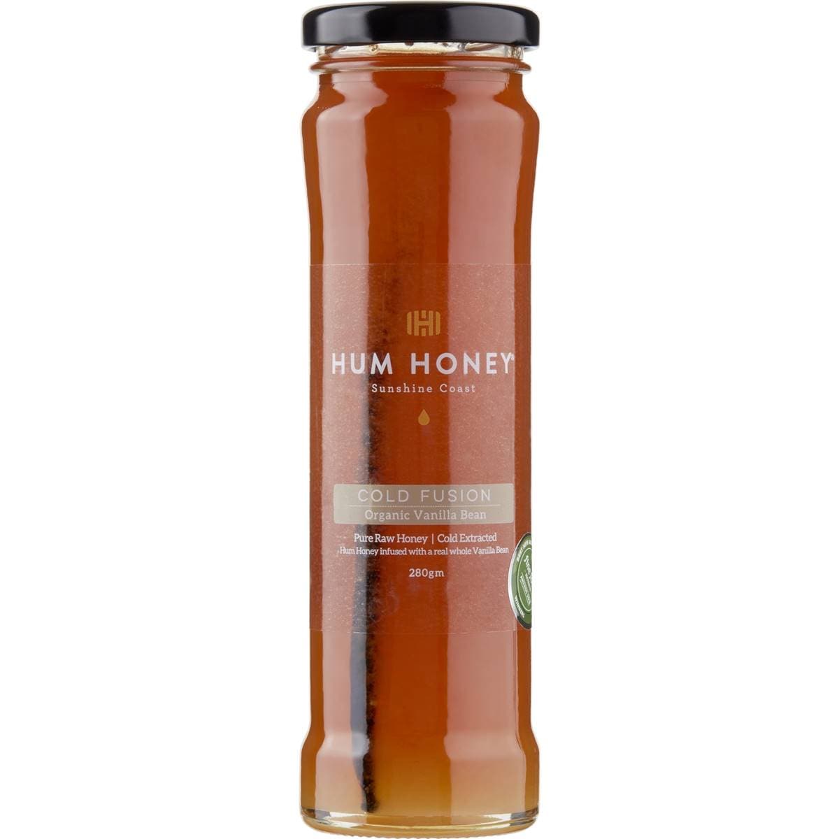 Hum Honey Cold Fusion Organic Vanilla Bean Honey 280g | Woolworths