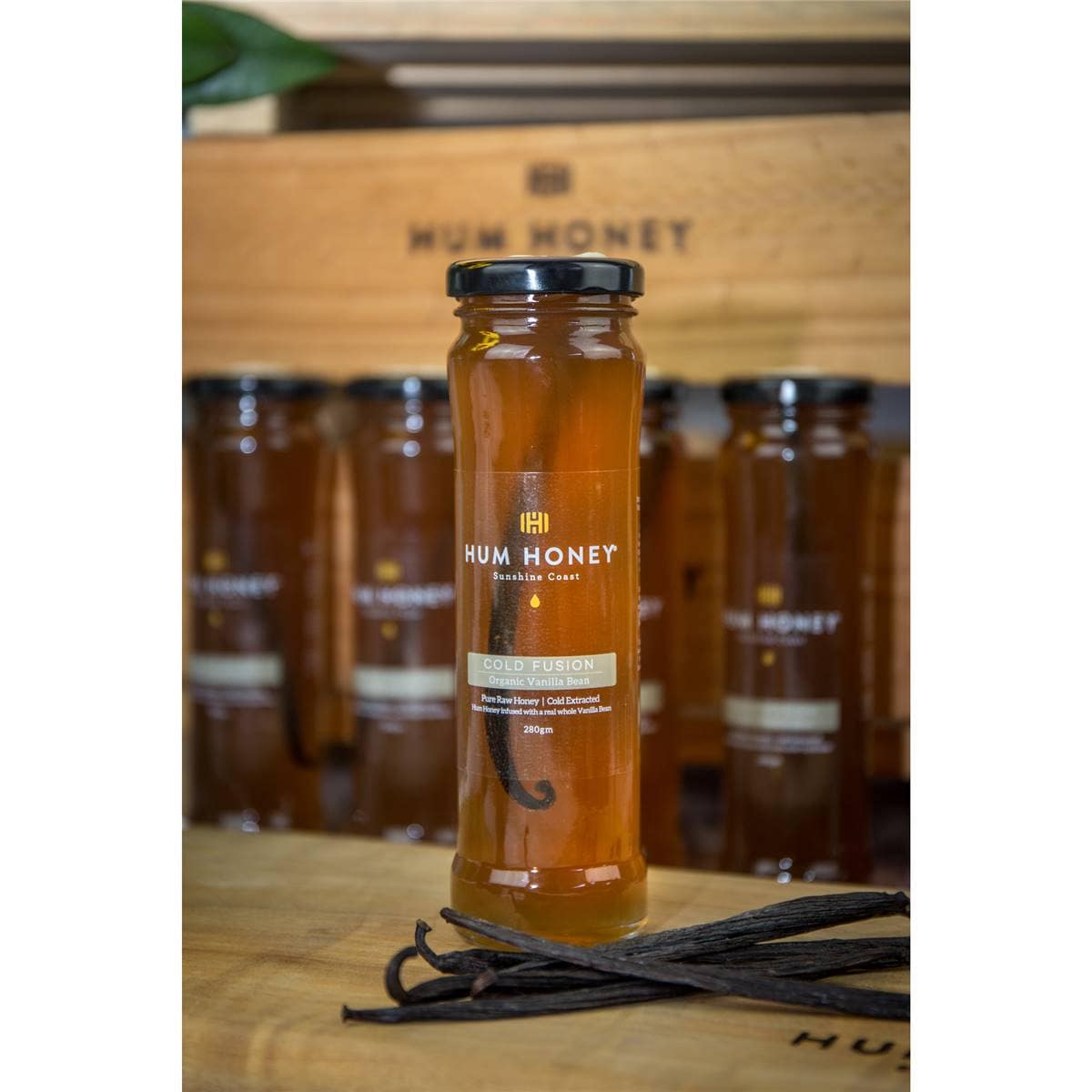 Hum Honey Cold Fusion Organic Vanilla Bean Honey 280g | Woolworths