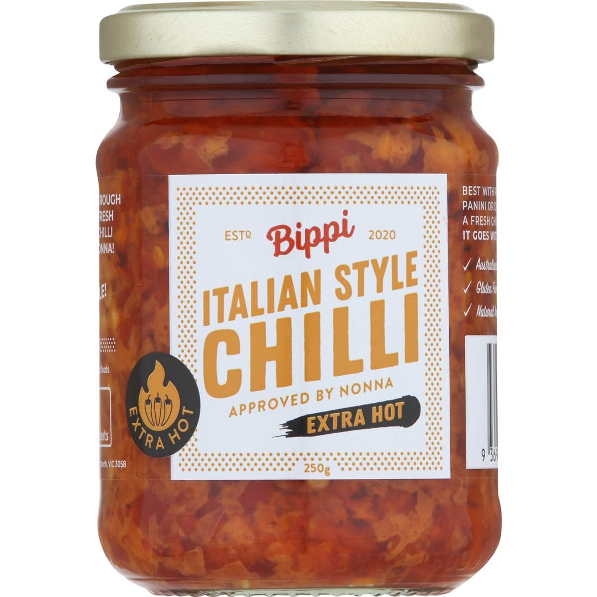Bippi Italian Style Extra Hot Chilli 250g | Woolworths