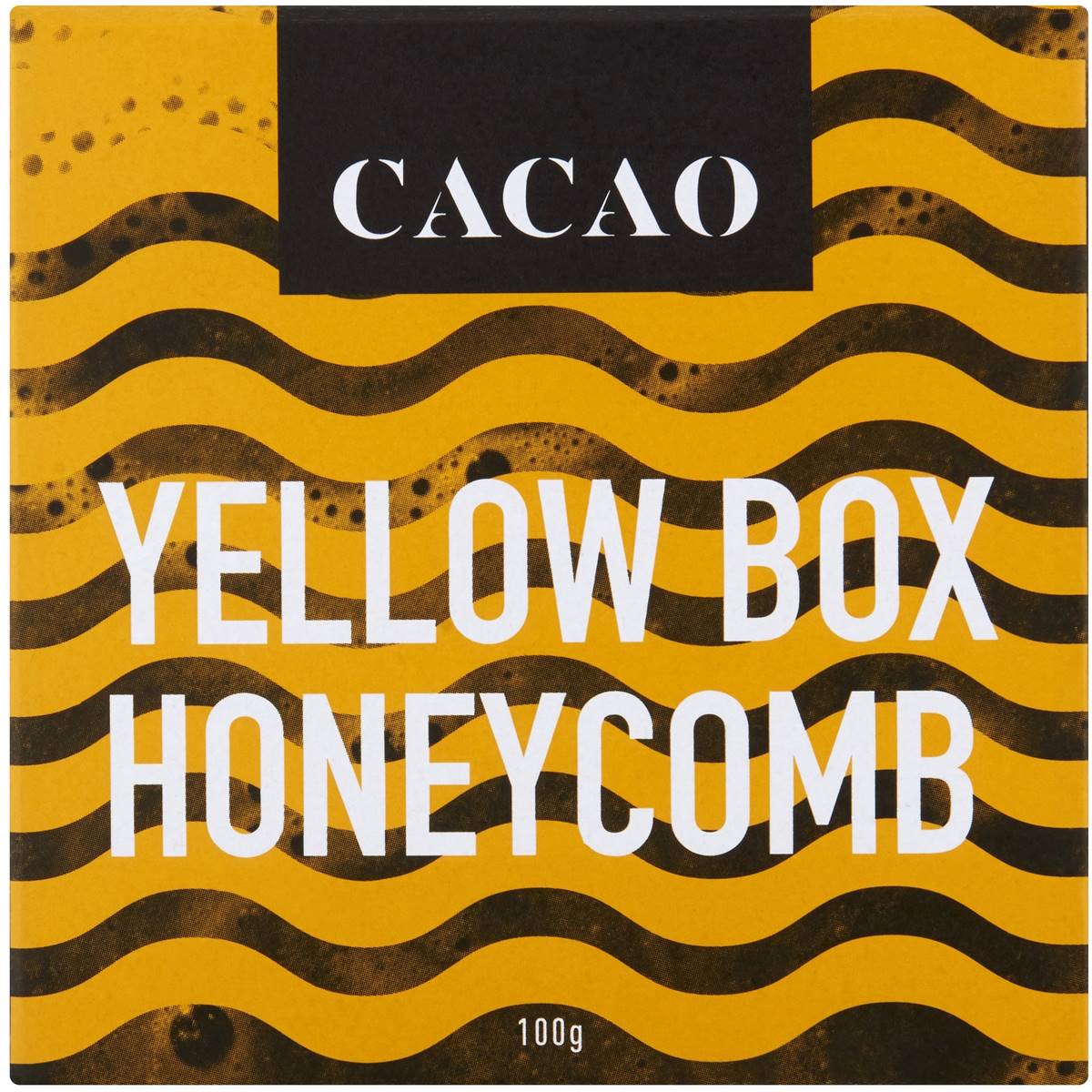 Cacao Yellow Box Honeycomb Chocolate 100g | Woolworths