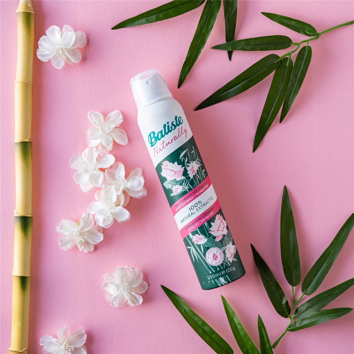 Batiste Plant Powered Dry Shampoo Bamboo Fibre & Gardenia 200ml ...
