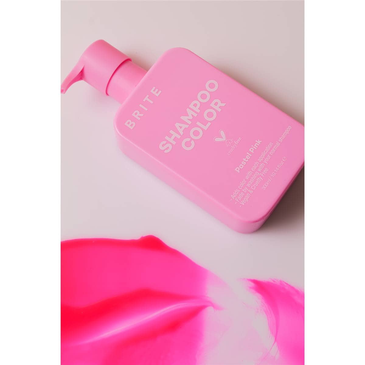 Brite Shampoo Color Pastel Pink 300ml | Woolworths