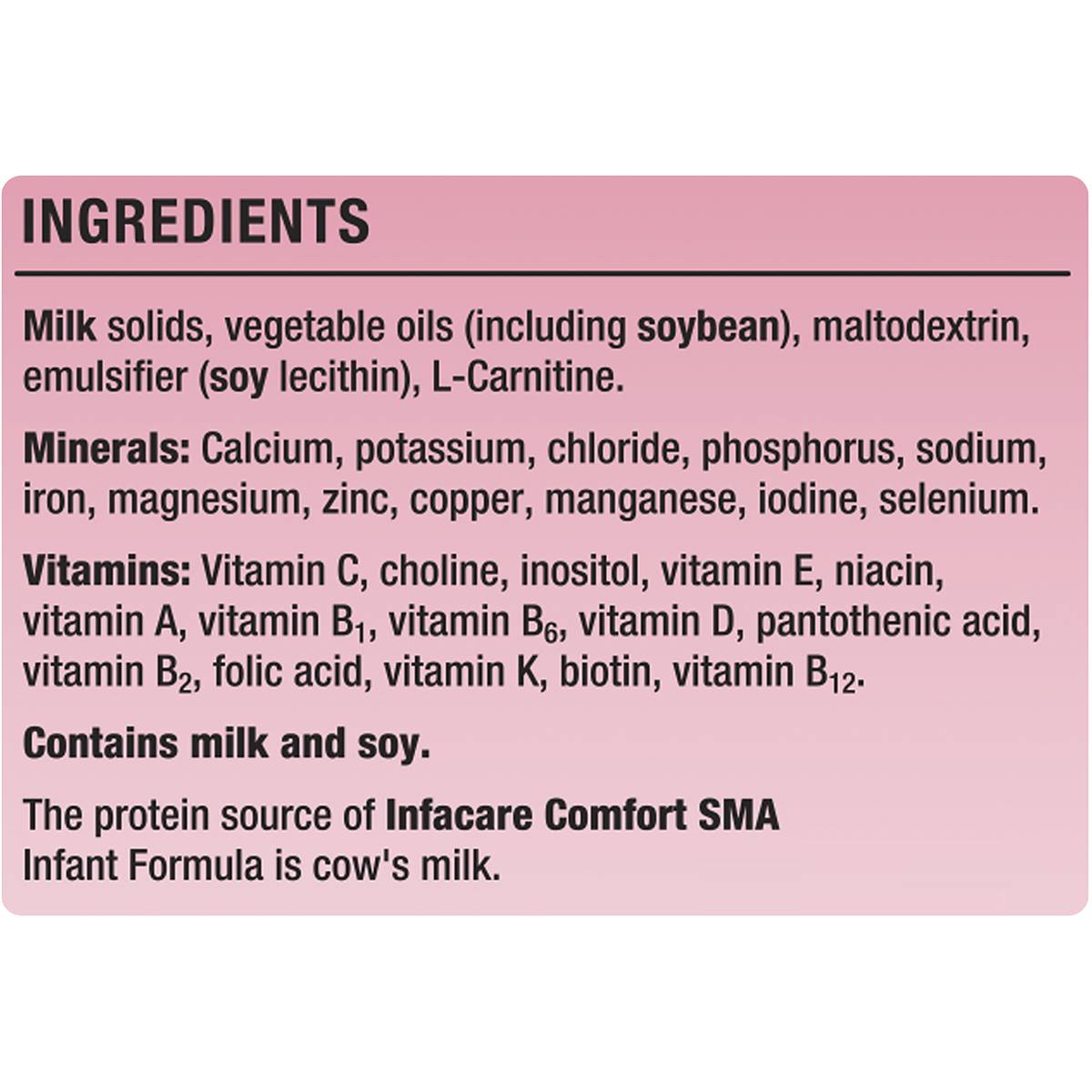 Infacare Comfort From Birth 0-6 Months Infant Formula Stage 1 850g ...