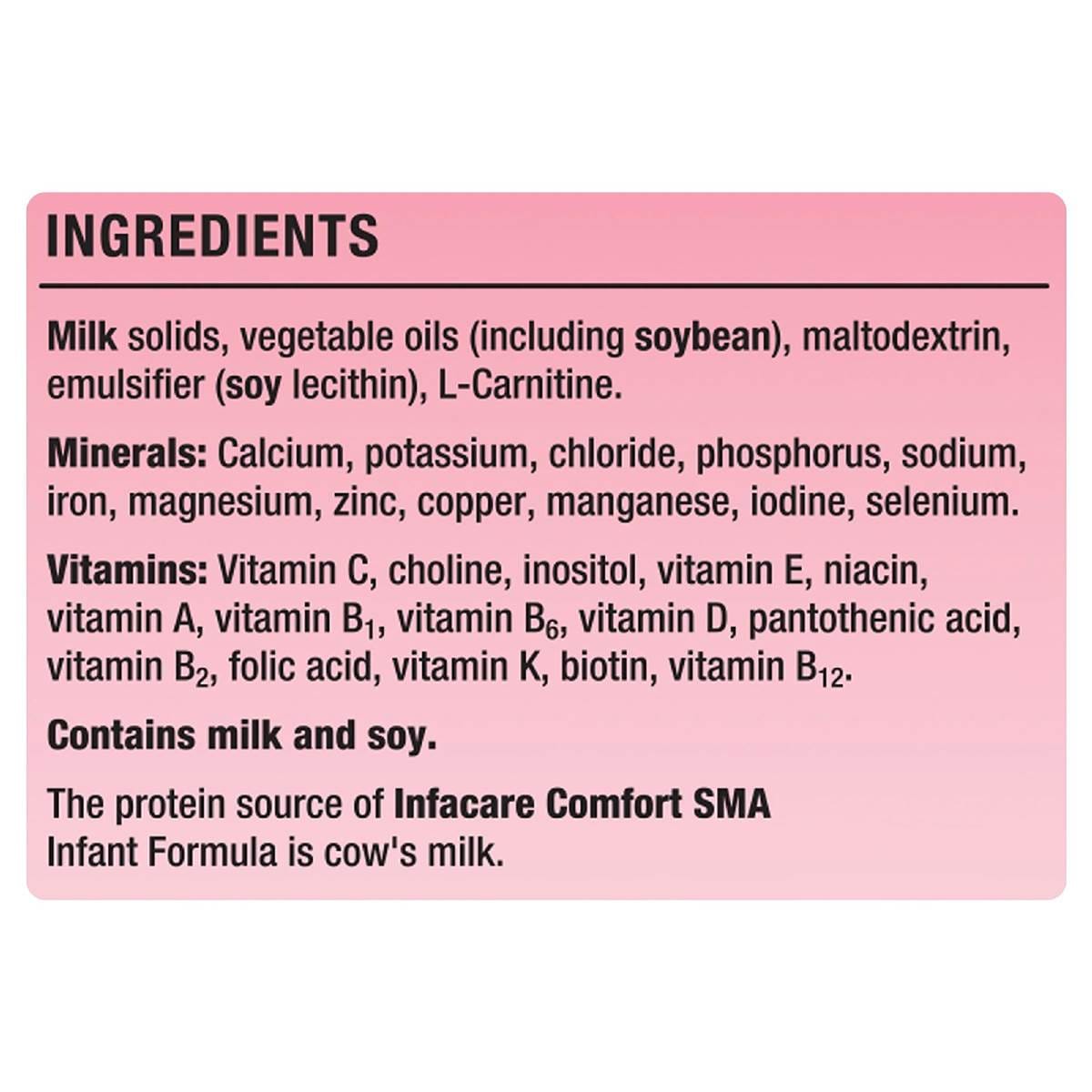 Infacare Comfort From Birth 0-6 Months Infant Formula Stage 1 850g ...