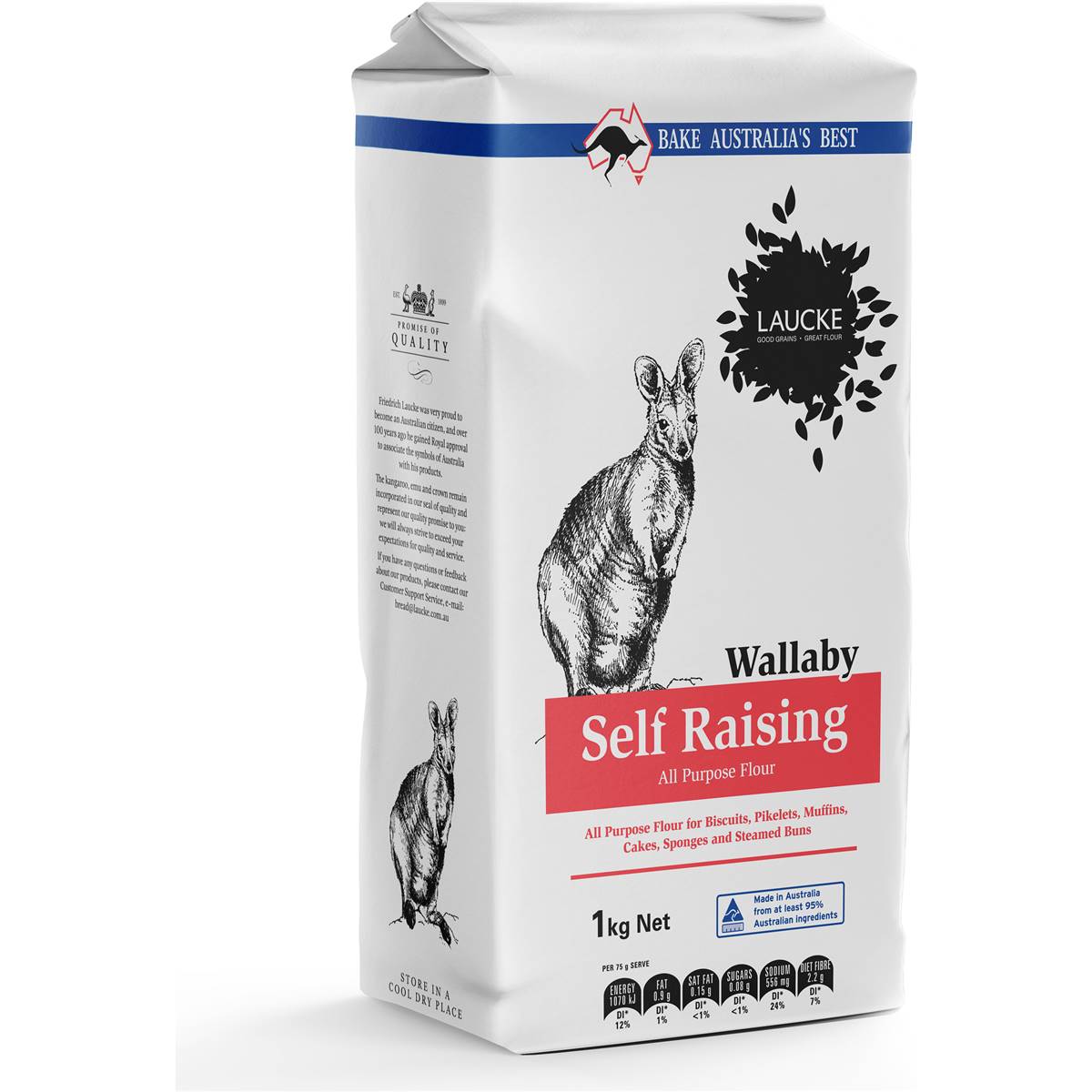 Wallaby Self Raising All Purpose Flour 1kg | Woolworths
