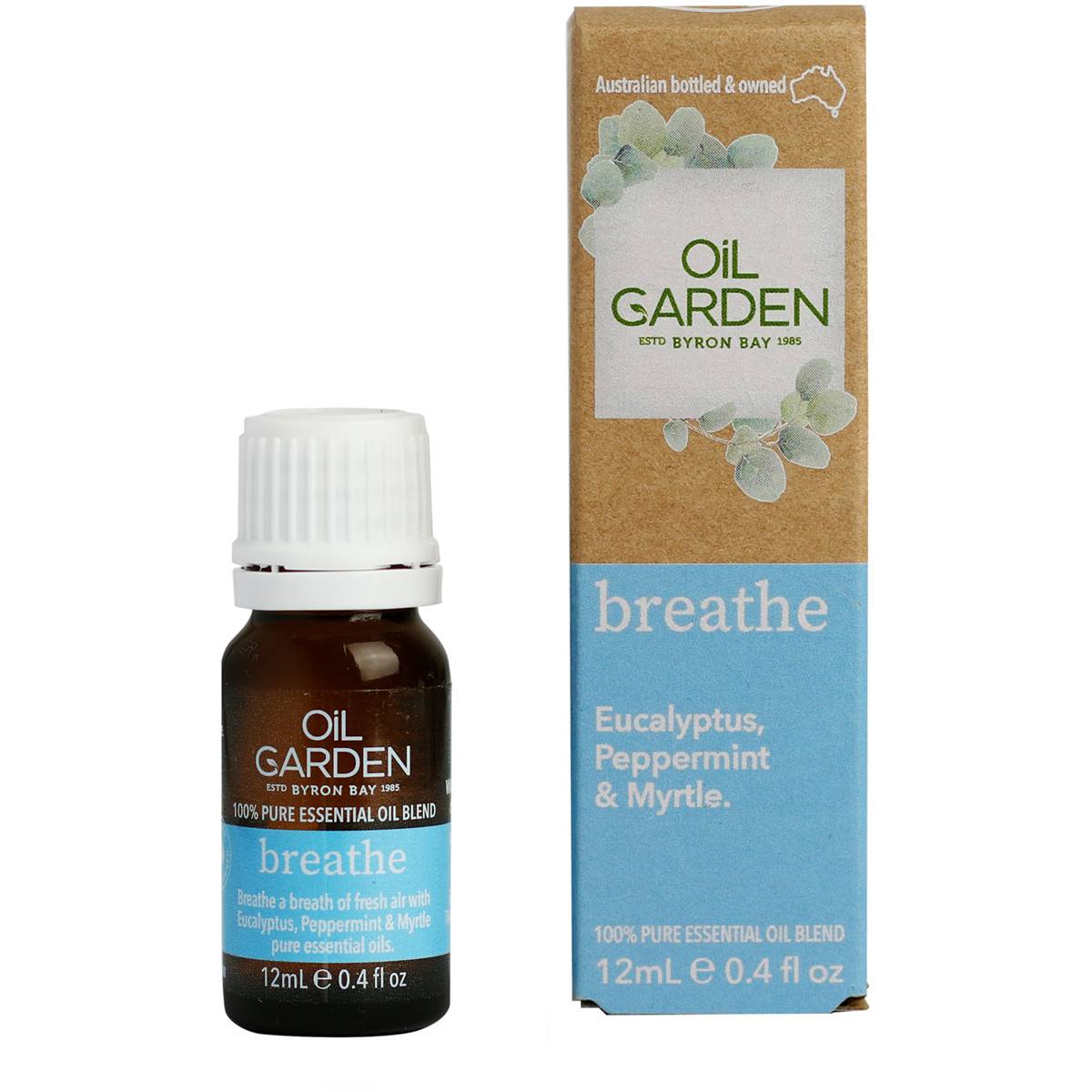 Oil Garden Breathe 100% Pure Essential Oil Blend 12ml | Woolworths