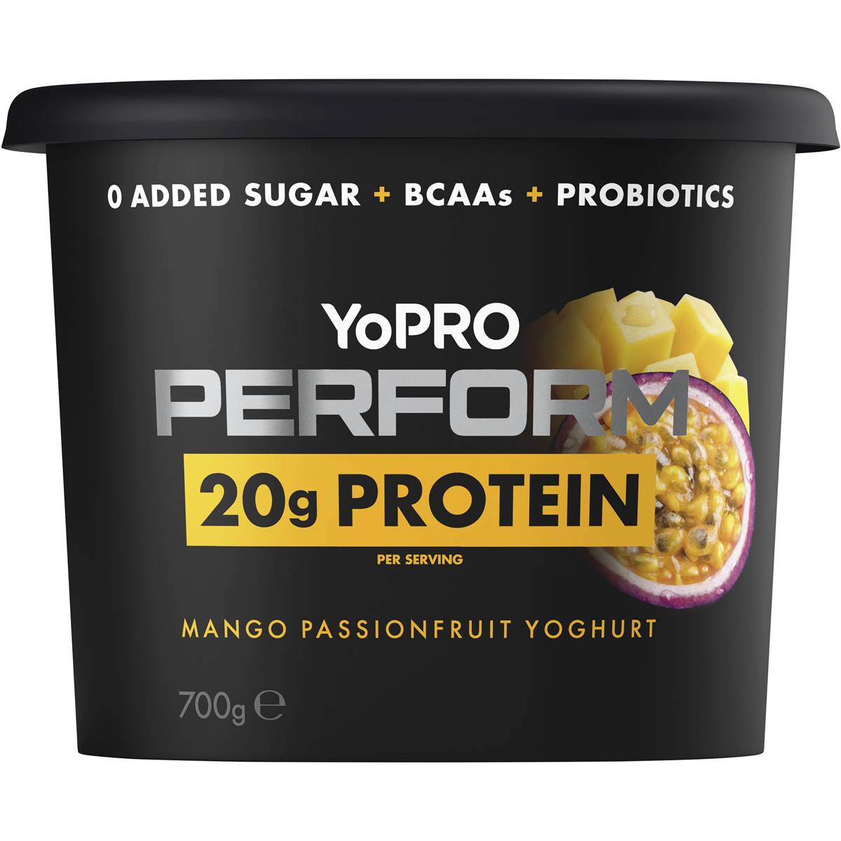 Yopro Perform High Protein Yoghurt Mango Passionfuit 700g | Woolworths