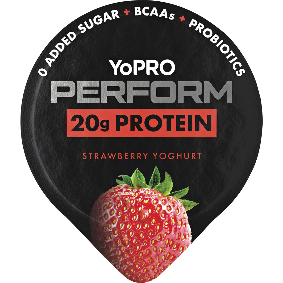 Yopro Perform High Protein Yoghurt No Added Sugar Strawberry 175g ...