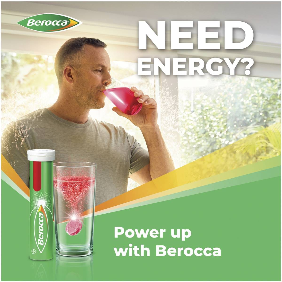 Berocca Vitamin B & C Original Berry Flavour Energy 15 Pack | Woolworths