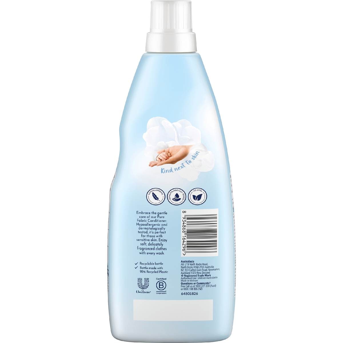 Comfort Fabric Conditioner Pure 900ml | Woolworths