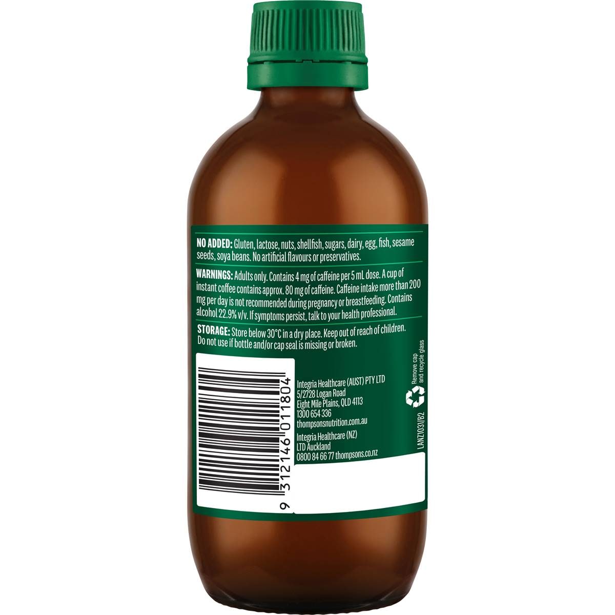 Thompsons Multivital General Wellbeing Oral Liquid 200ml | Woolworths