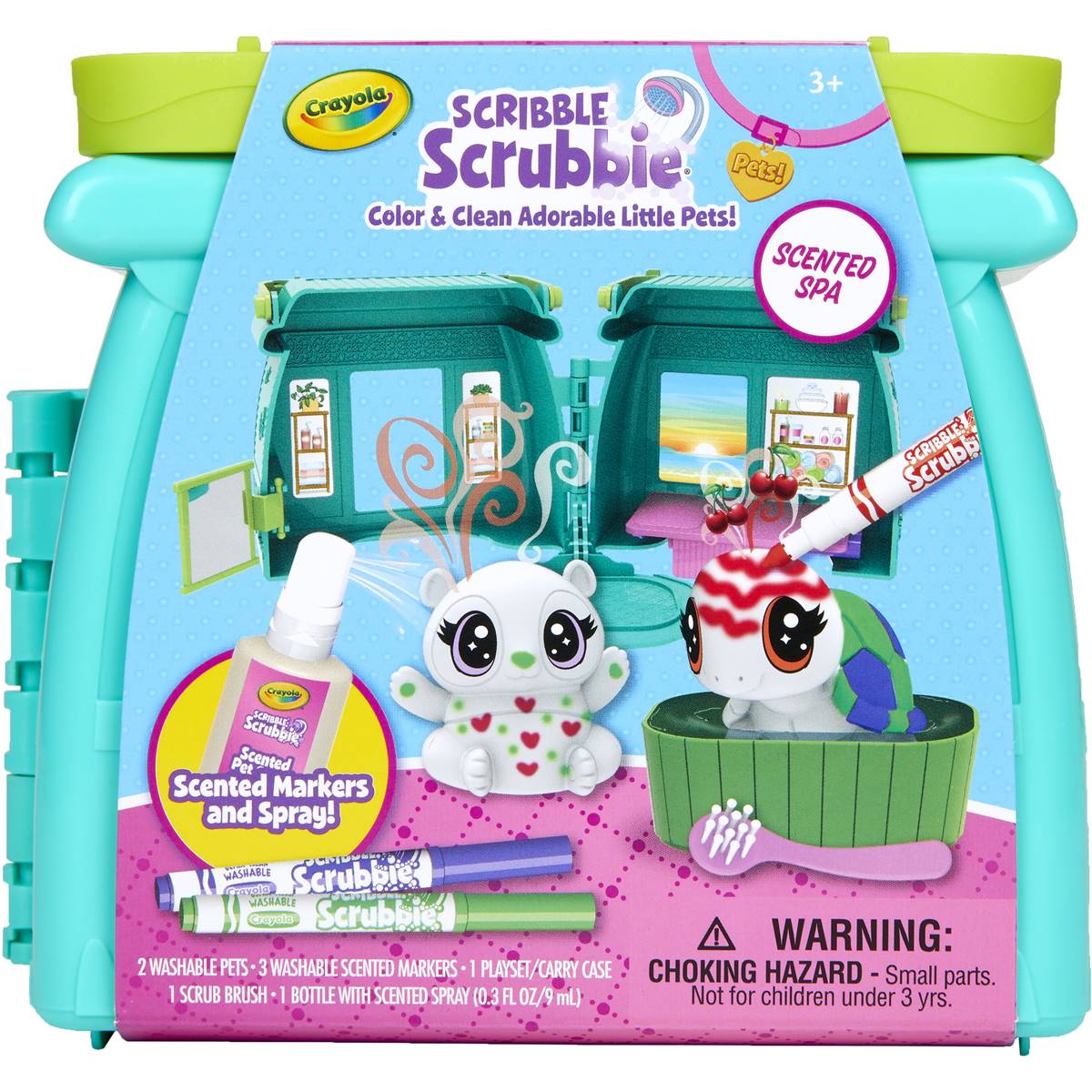 Crayola Scribble Scrubbie Scented Spa Set Each | Woolworths