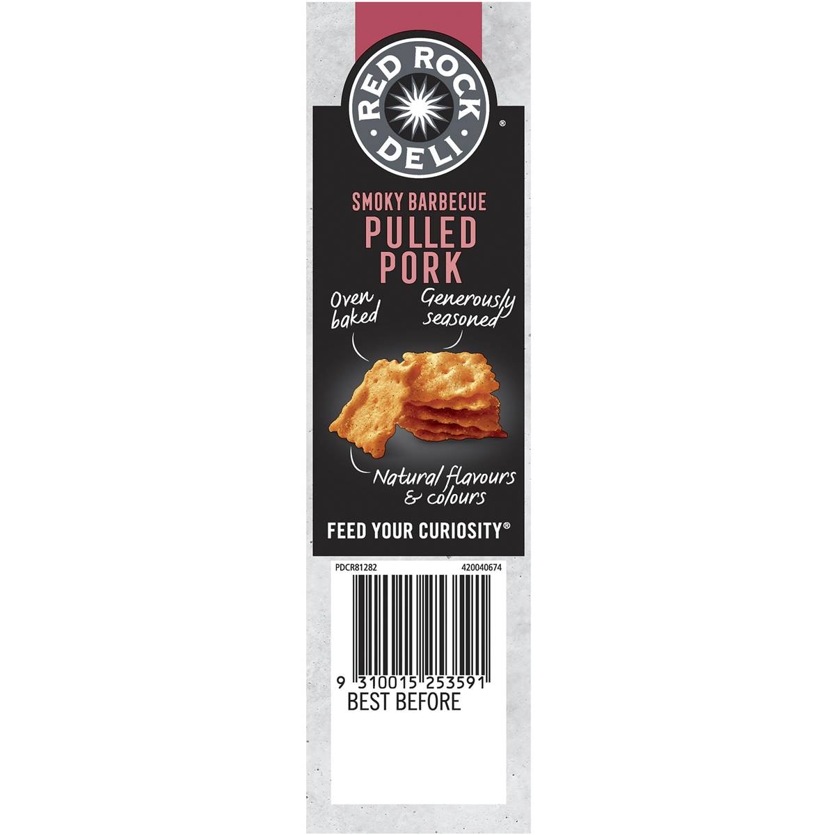 Red Rock Deli Smoky Barbecue Pulled Pork Deli Style Crackers Share Pack ...