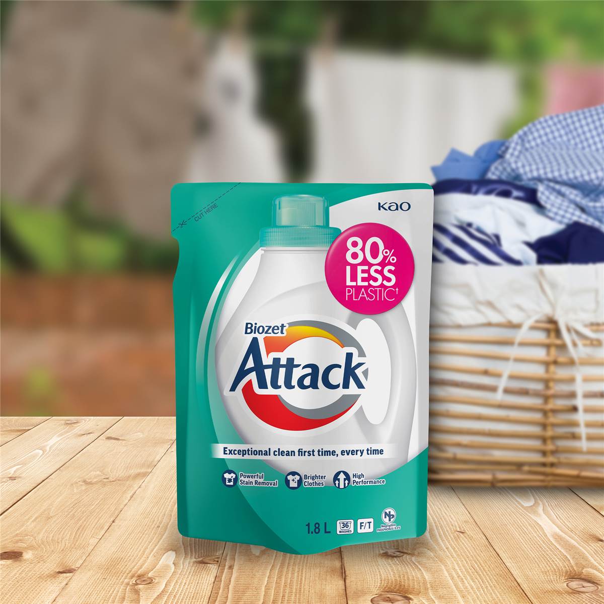 Biozet Attack Regular Liquid Refill 1.8l | Woolworths